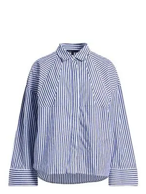 Maje Striped Cotton Shirt - Blue