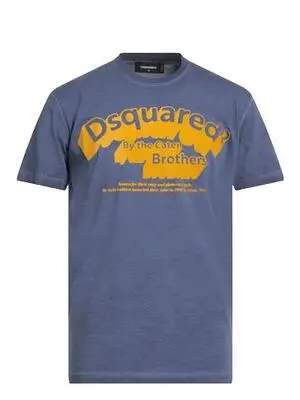 Dsquared2 T-shirt Slate Size Cotton - Blue