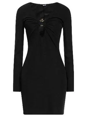 Just Cavalli Mini Bodycon Embellished Dress - Black