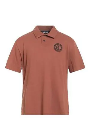 Just Cavalli Polo Shirt Size Cotton - Brown