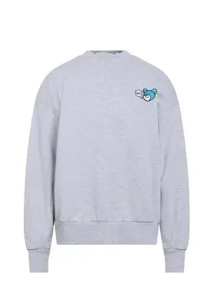 INBETWEENERS Solid Sweatshirt With Appliqués - Grey