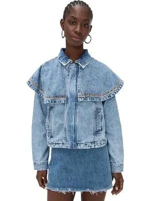 SEVENTY + MOCHI Fara Denim Jacket - Newport