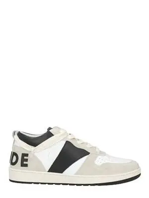 Rhude Leather Sneakers - White