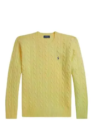 Polo Ralph Lauren Cable-Knit Sweater Yellow