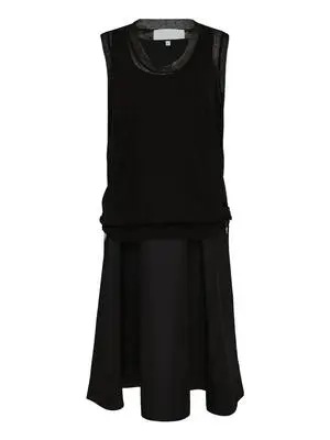 3.1 Phillip Lim Layered Sleeveless Dress - Black