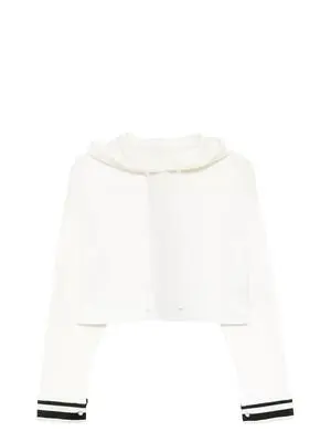 3.1 Phillip Lim Knitted Hoodie - White
