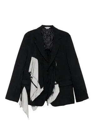 Comme Des Garçons Cotton Blazer - Black