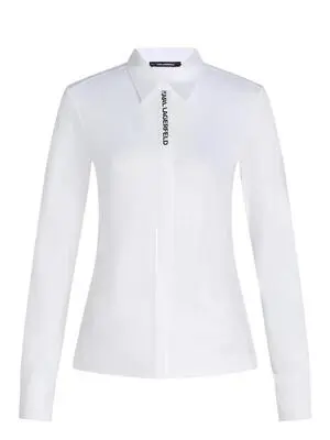 Karl Lagerfeld Logo-print Shirt - White