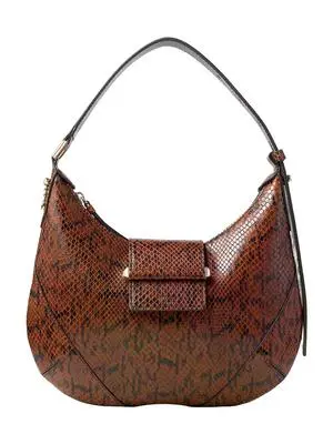 JIMMY CHOO Small Bar Shoulder Bag - Brown