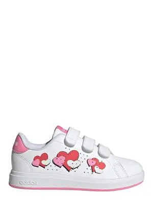 Adidas Advantage Base 2.0 Sneakers - Cloud White/bliss Pink/semi Lucid Red