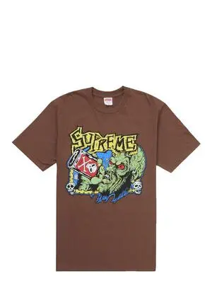 Supreme Fuckin Blowout Tee Shirt Brown