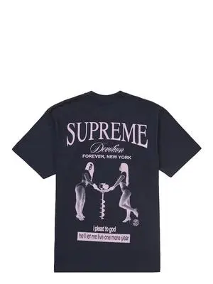 Supreme Devotion Tee Shirt - Navy Blue