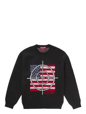 Supreme Target Sweater - Black