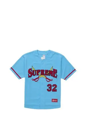 Supreme Swords Baseball Jersey - Blue