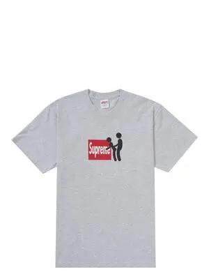 Supreme Stick Tee Shirt Ash Grey