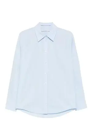 Alexander Wang Necklace Button-down Shirt - Oxford Blue