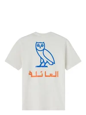 OVO Family Calligraphy T-shirt - Ash Heather Grey