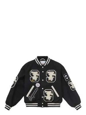 Supreme Drill Team Varsity Jacket - Black