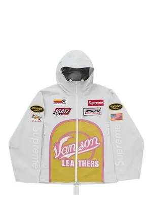Supreme Vanson Leathers Goretex Shell Jacket - White