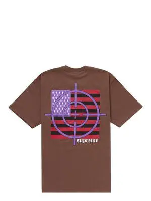 Supreme Target Tee Shirt Brown