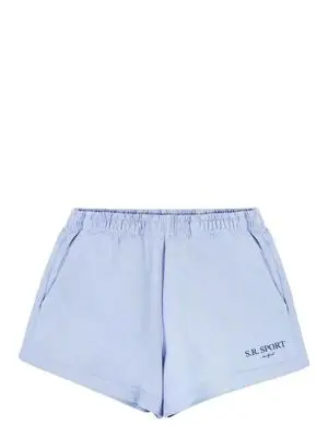SPORTY & RICH Sport Shorts - Blue