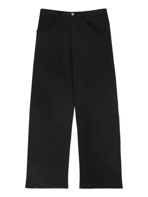 MAISON MARGIELA Pocket-detail Trousers - Black