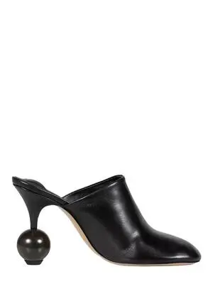 JACQUEMUS 90mm Sphere-Heel Leather Mules