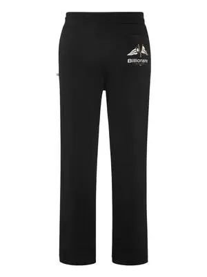 BILLIONAIRE Straight-leg Trousers - Black