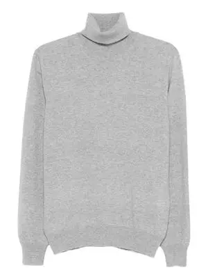 GRAN SASSO Turtleneck Pullover - Grey
