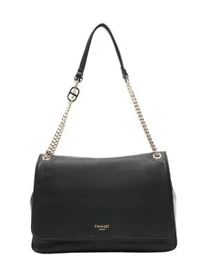 Twin-set Shoulder Bag - Black