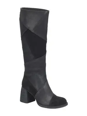 KORK-EASE® Asbee Knee High Boot - Black Combo