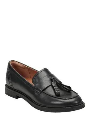 EARTH® Tassel Leather Loafer Black