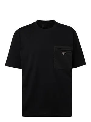 Prada Cotton Jersey T-shirt - Black