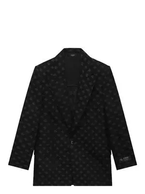 AMIRI Logo-pattern Blazer