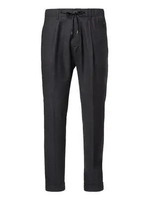 HERNO Gabardine Straight Pants