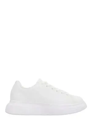 Just Cavalli Debossed-logo Platform Sneakers - White