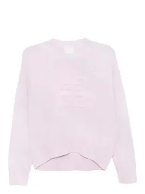Givenchy Logo-embroidered Jumper - Pink
