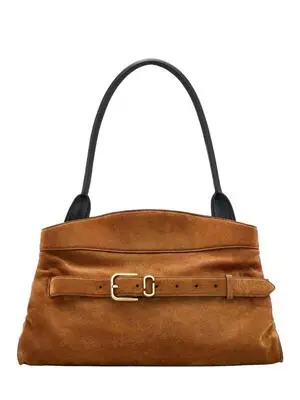 Marc Jacobs Dakota Suede Shoulder Bag - Brown