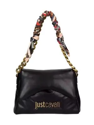 Just Cavalli Padded Chain-strap Shoulder Bag - Black