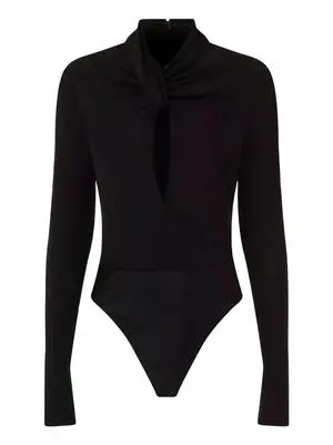JUST CAVALLI Twist-Neck Bodysuit