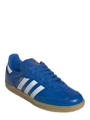 Adidas Samba Leather Sneakers - Blue