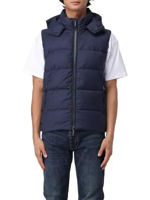 MOORER Suit Vest - Denim