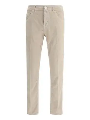 Jacob Cohen Pants Yellow Cream