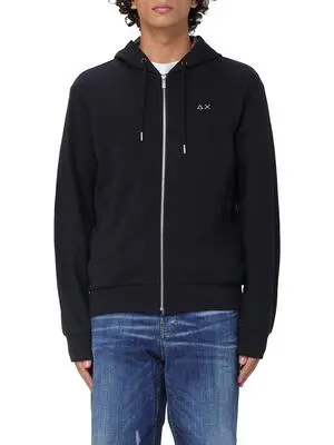 SUN 68 Full Zip Sweatshirt - Black