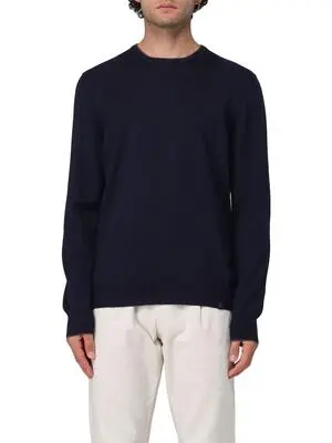 FAY Crew Neck Sweater - Blue