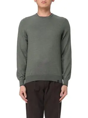 FAY Crew Neck Sweater - Green