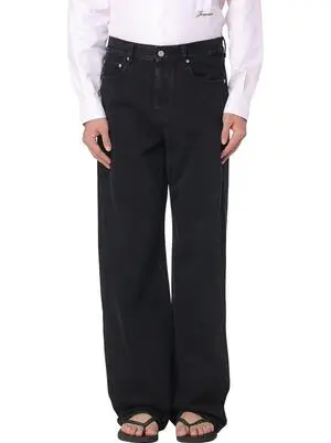 Jacquemus Wide Leg Jeans - Black
