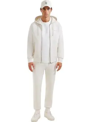 Rudsak Levi Zip-up Hoodie By - White