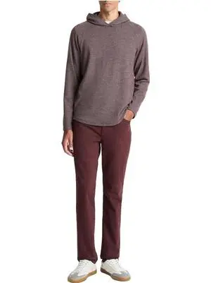 Vince Dylan Slim 5-Pocket Stretch-Cotton Pant Burgundy