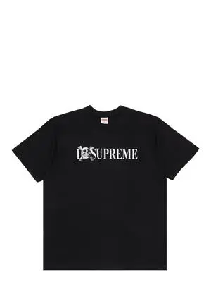 Supreme Skull Graphic Tee - Black